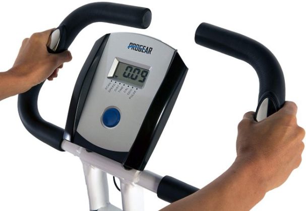 ProGear 225 Folding Magnetic Upright Exercise Bike Review - Healthy Celeb
