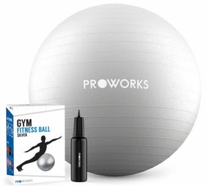 Proworks Exercise Ball Review - Healthy Celeb
